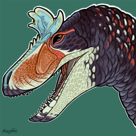 Cryolophosaurus By Magpiiie On Deviantart