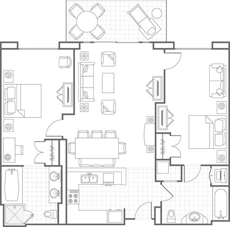 Marriott Waiohai Beach Club 2 Bedroom Floor Plan A Timeshare Broker Inc