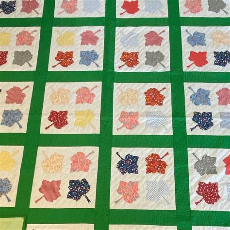 Maple Leaf Quilt Etsy