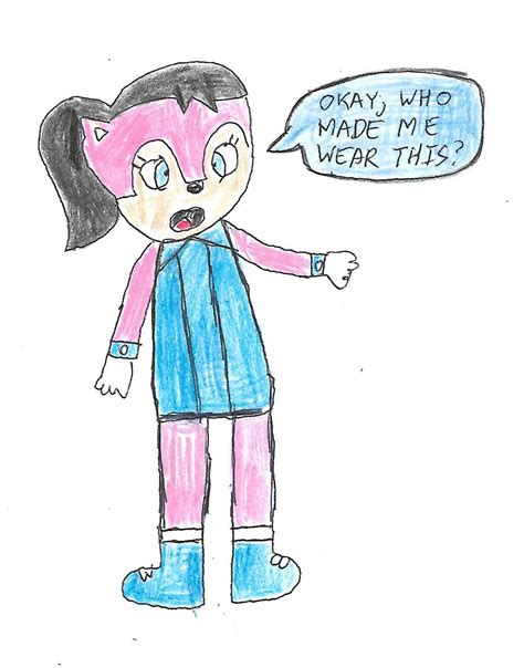 Pink Sally Acorn In The Abt Sally Acorn Outfit By Dth1971 On Deviantart