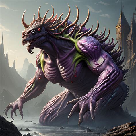 Mutant Monster 8k High Resolution High Quality Photorealist