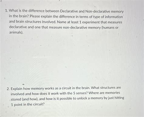 Solved What Is The Difference Between Declarative And