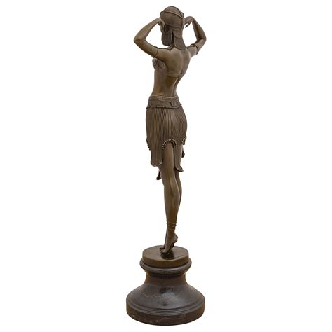 Chiparus Bronze Dancer Art Figurine