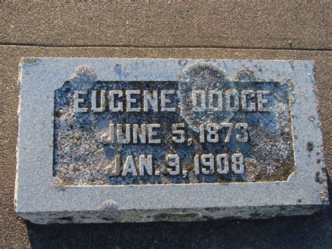 Eugene Dodge 1873 1908 Find A Grave Memorial