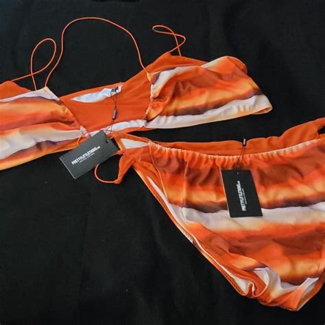Prettylittlething Swim Womens Plus Size 2pc Bikini Poshmark