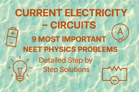 Current Electricity Circuits 6 Most Important Neet Physics Problems With Detailed Step By