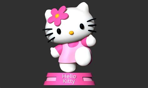 Hello Kitty 3d Model By Sinh Nguyen