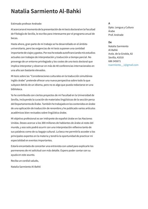 Modelo De Carta De Solicitud De Beca En Word Gratis Images And Photos