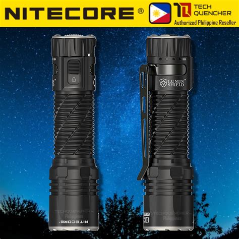 Nitecore Edc35 Flashlight With Lumin Shield 5000 Lumens Usb C Rec Techquencher
