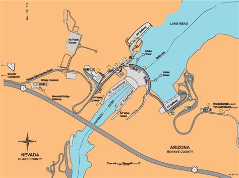 Hoover Dam In Nevada