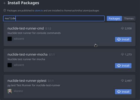 Installation How Can I Install Nuclide Ide On Atom Super User