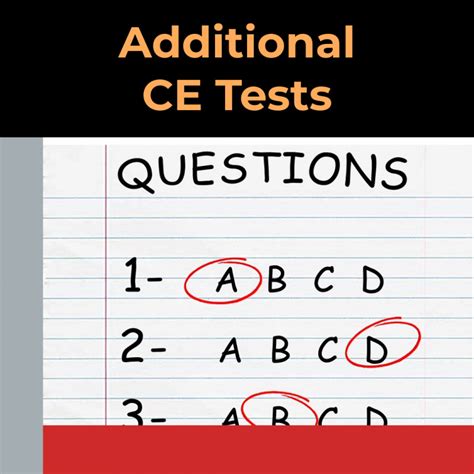 Additional Ce Test Fee