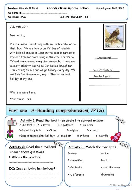 Test General Grammar Practice English Esl Worksheets Pdf And Doc