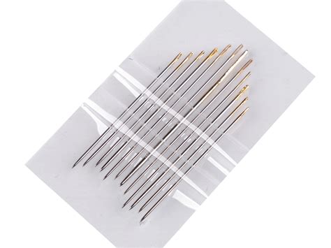 Assorted Hand Sewing Needles 12 Pieces Project Fashion