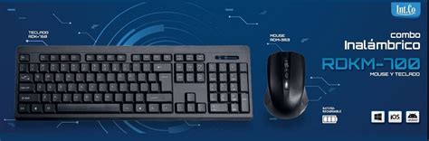 Combo Teclado Y Mouse Inalambrico Inandco