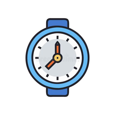 Unique Telemeter Watch Design Stock Vector Illustration Of Modern