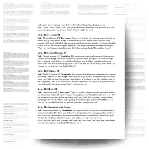 Vanilla Joi Script For Onlyfans Content Ideas And Adult Content Creators