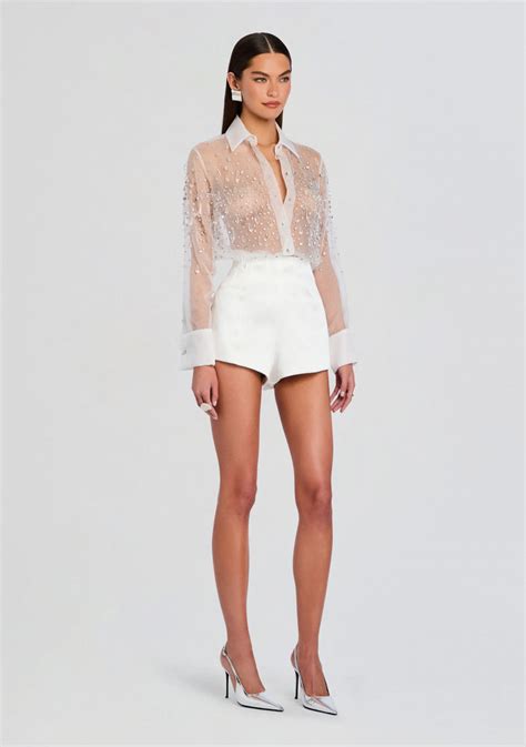 Aubriella Embellished Shirt Retrofete