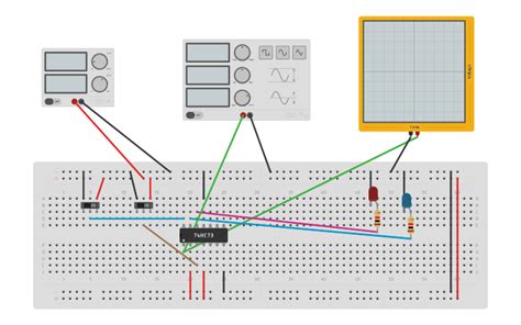 circuit design jkff 2004252 mousumi dey tinkercad