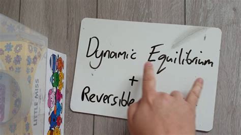 Dynamic Equilibria And Reversible Reactions Youtube