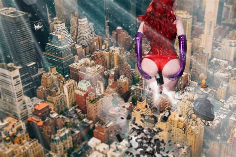 Giantess Sexy Jessica Rabbit Blasting City By Fantasygoddess1990 On