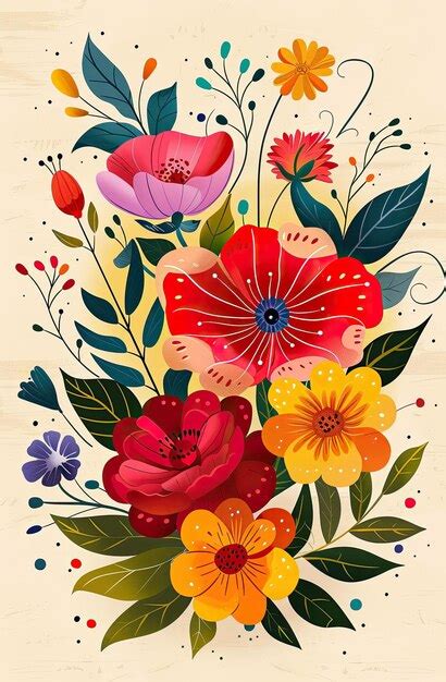 Premium Photo Flora Background