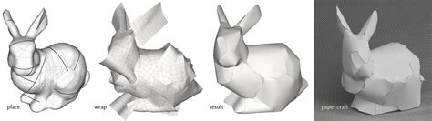 Igl Interactive Geometry Lab ETH Zurich Shape Approximation By Developable Wrapping