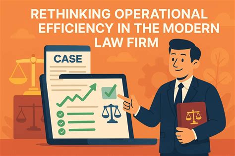 Rethinking Operational Efficiency In The Modern Law Firm
