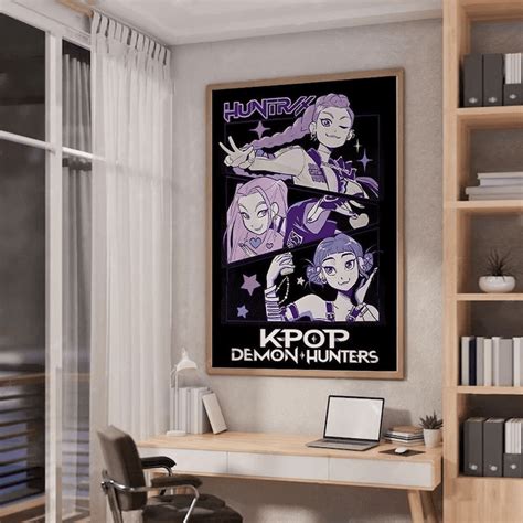 Hot Kpop Demon Hunters Movie Poster High Quality1