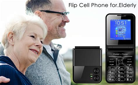 Dilwe Flip Phones For Seniors26 Inch Unlocked Cell Phone