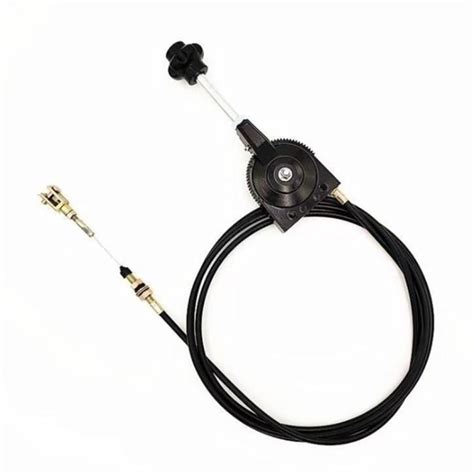 1m Hand Throttle Cable Assembly For Excavator Tractor Ship Spreader