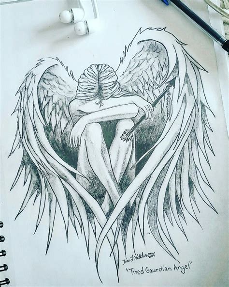 Guardian Angel Drawings