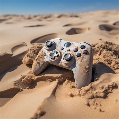 Premium Photo Video Game Xbox Controller In The Beach Gaming Summer