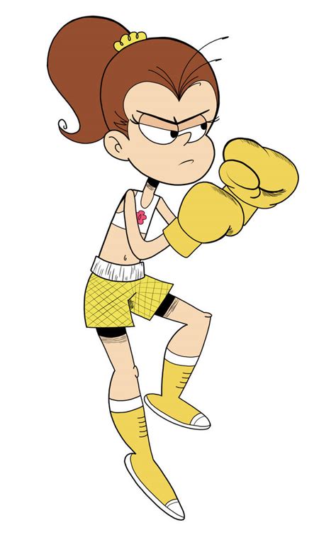 Luan Loud As A Boxer Comm By Dbz619 On Deviantart Luan Loud As A Boxer Comm By Dbz619 On Deviantart