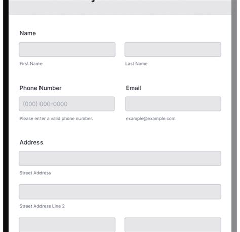 Security Clearance Form Template Jotform