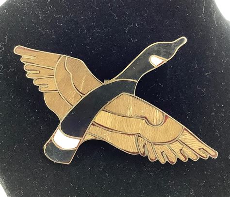 Lot Sterling Silver Goose Pinpendant