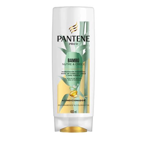 Acond Pantene Control Caida Bambu Frasco 400ml Casa Y Salud