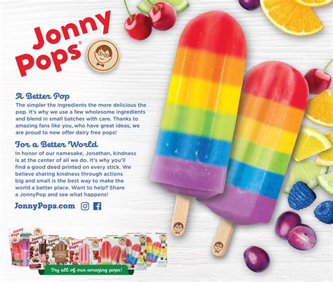 Jonny Pops Organic Rainbow Fruit Stacks Water Pops 8 Pk 8 Ct Shipt