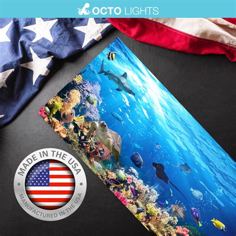 Ocean Magnetic Fluorescent Light Covers Classroom Improve Focus And