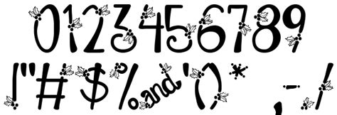 Austie Bost Happy Holly Font