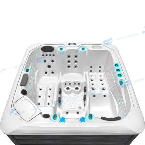 Luxury Acrylic Shell Hot Tub Outdoor Spa With Jacuzzier And Party