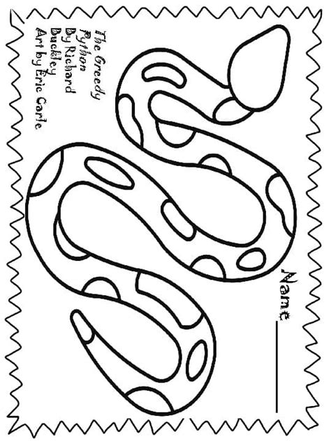 The Greedy Python Sequencing Activity By Camping Out In Primary Tpt