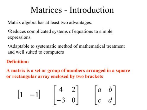 Ppt On Matrices And Determinants Ppt