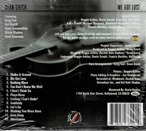 Dean Grech Featuring Greg Vail We Got Lost Neverdiemedia