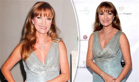 Jane Seymour Dazzles In Silver Gown At Open Hearts Foundation Gala