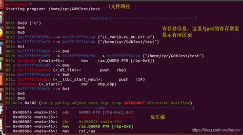 gdb的三个插件（gef gdbinit peda）超简单安装 gdb gef csdn博客