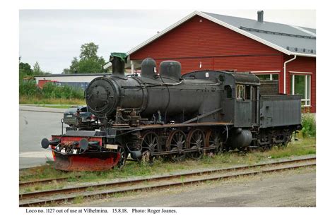 Vilhelmina Disused Sj Steam Engine Class E2 No 1127 15 Flickr