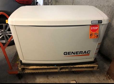 Generac Guardian 22kw Standby Generator With Transfer Switch Online