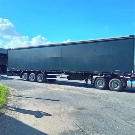 Carreta Baú Sider Sao Pedro Preta 2024 Mercadolivre