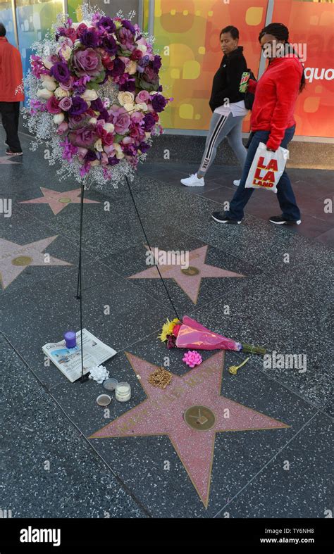 Pedestrians Walk Past A Makeshift Memorial At Actress Mary Tyler Moore